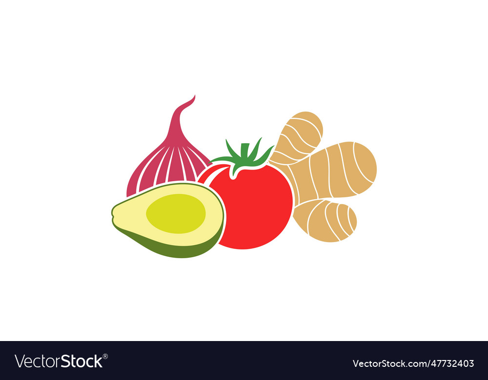 Vegetable Royalty Free Vector Image - VectorStock