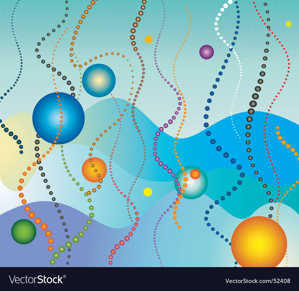 Dotpaths two Royalty Free Vector Image - VectorStock