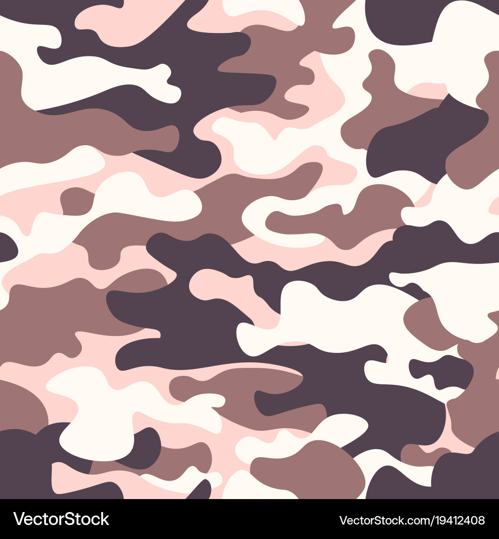 Modern fashion trendy camo patternclassic Vector Image
