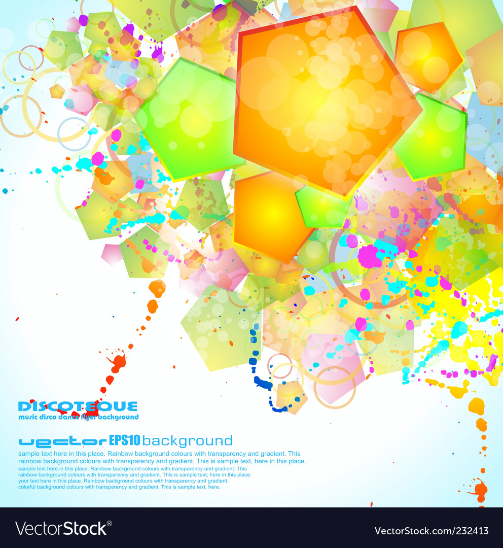 Abstract template Royalty Free Vector Image - VectorStock