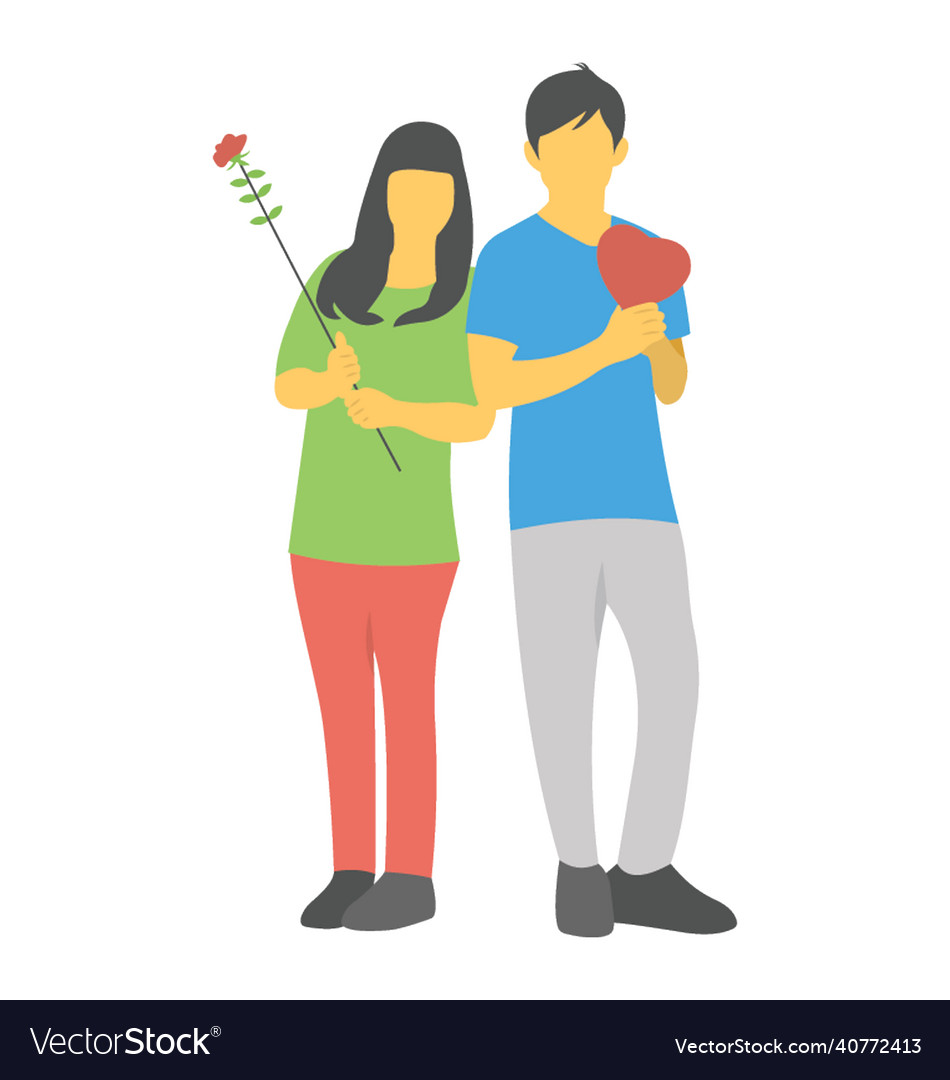 First love Royalty Free Vector Image - VectorStock