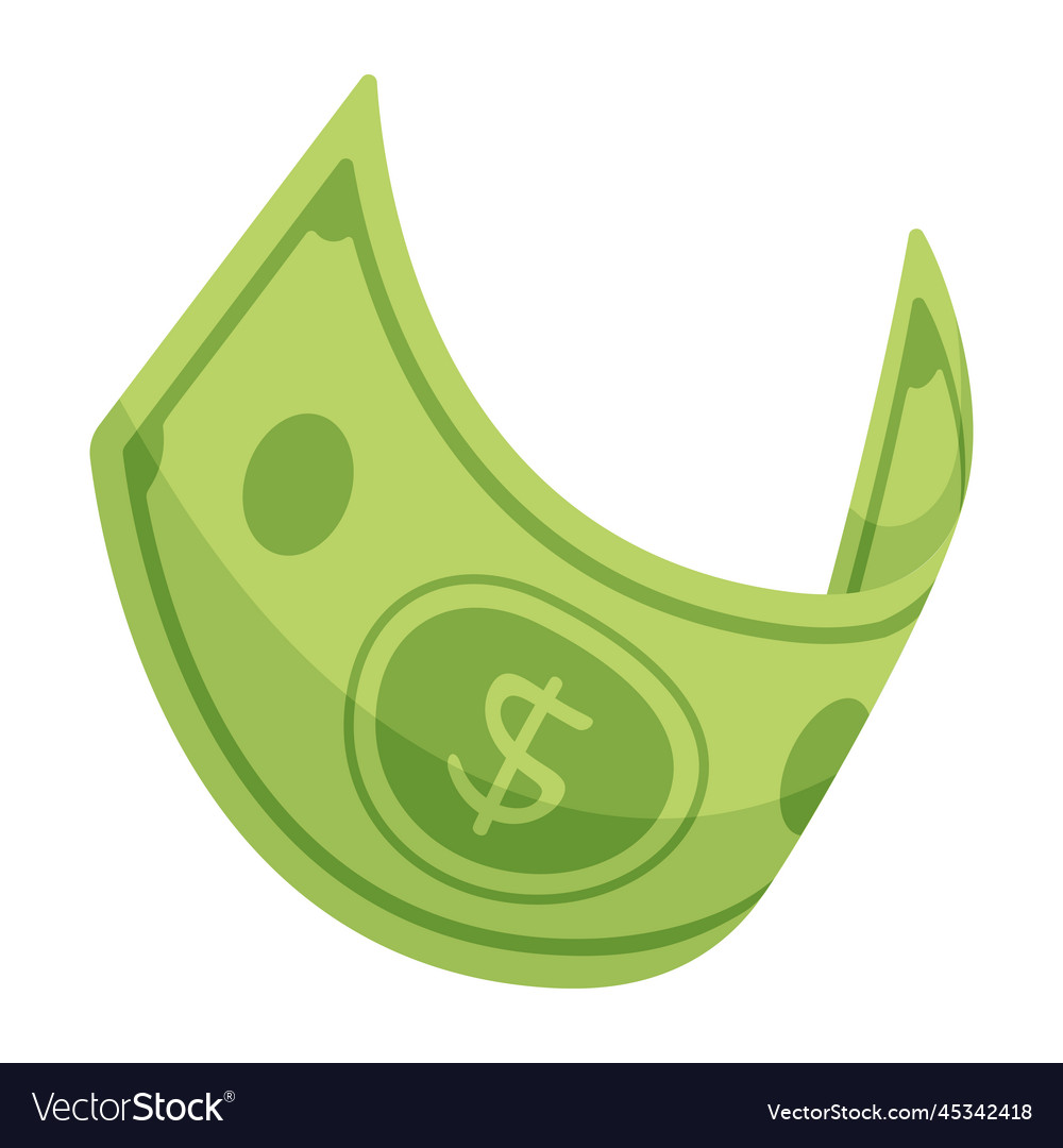 Dollar note Royalty Free Vector Image - VectorStock