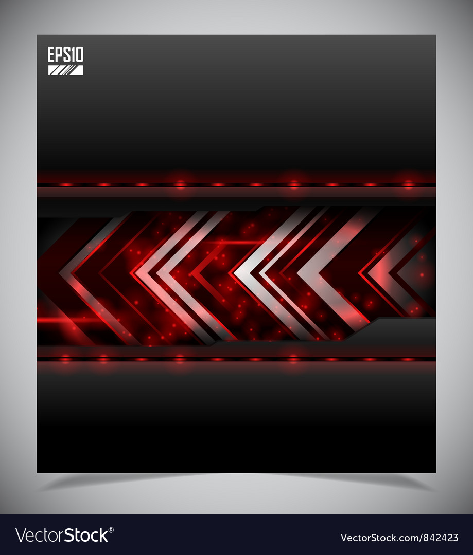 Abstract glowing background Royalty Free Vector Image