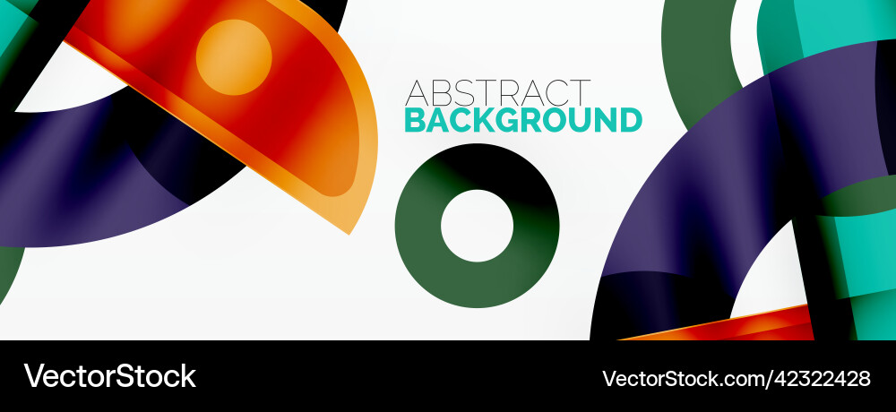 Color geometric stripes lines abstract background Vector Image