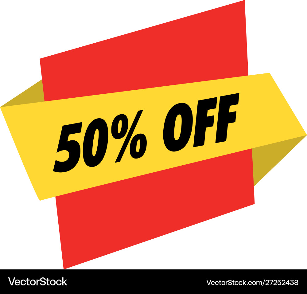Banner sale graphic design template Royalty Free Vector