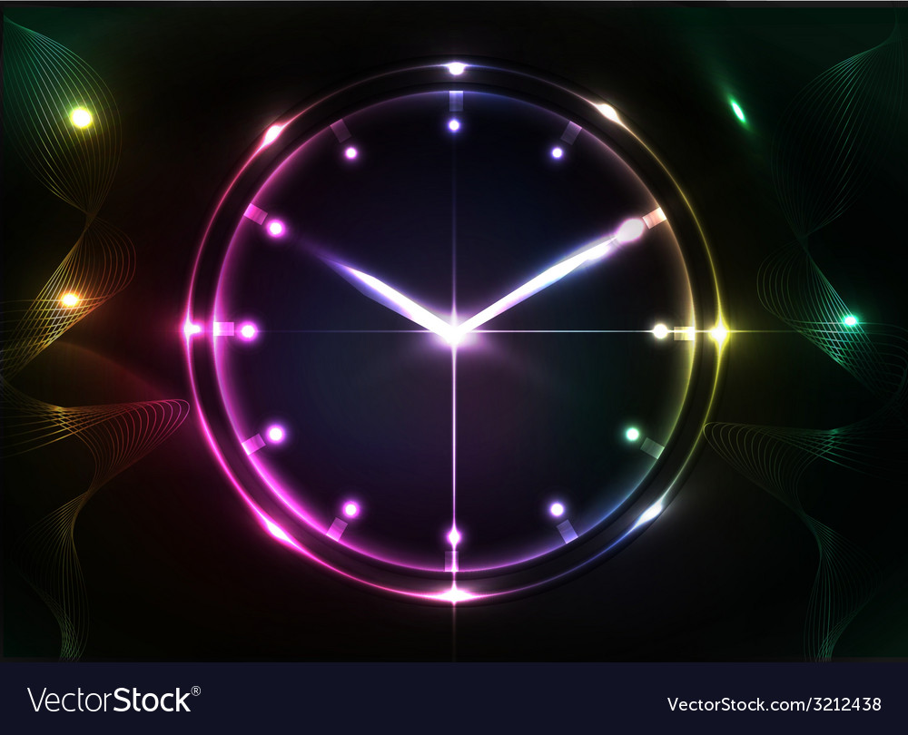 Clock Royalty Free Vector Image - VectorStock