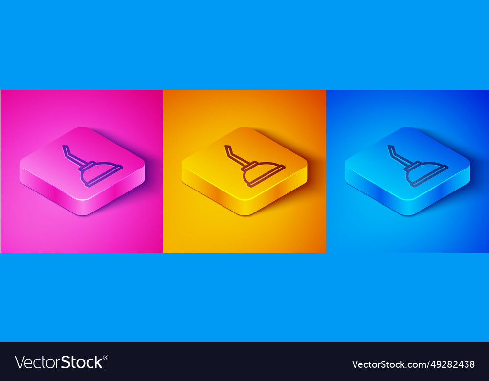 Isometric line canister for motor machine oil Vector Image Isometric line canister for motor machine oil Vector Image