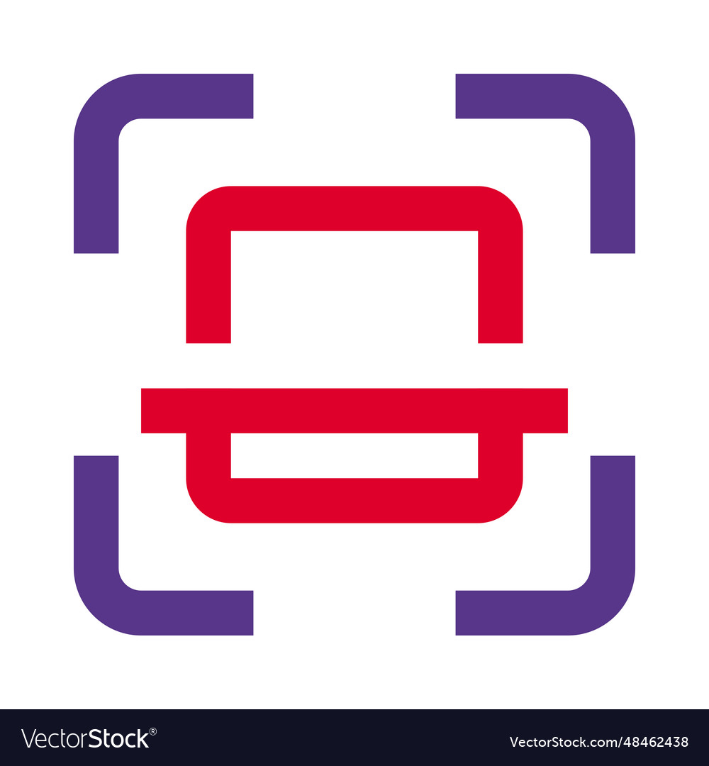 Scanner for reading qr codes and barcodes Vector Image Scanner for reading qr codes and barcodes Vector Image