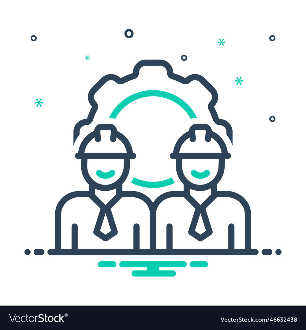 Workforce Royalty Free Vector Image - VectorStock