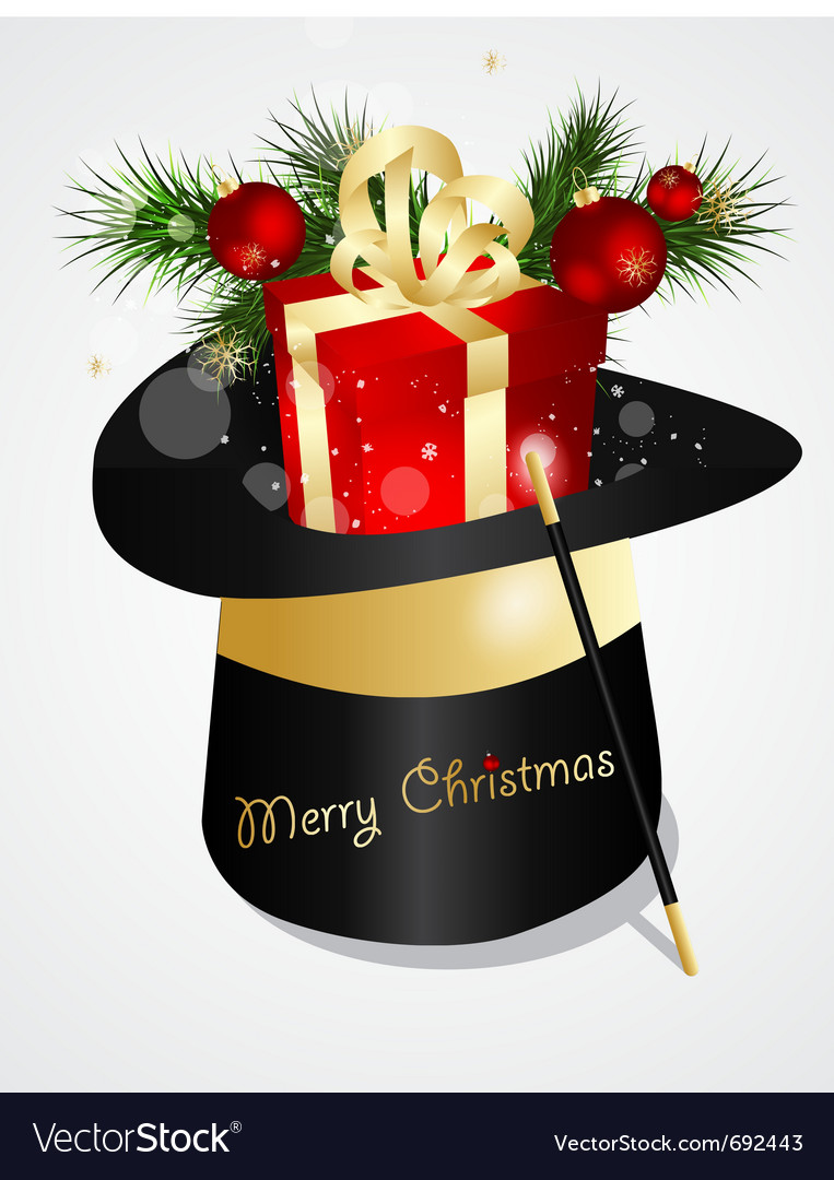 Abstract magic hat Royalty Free Vector Image - VectorStock