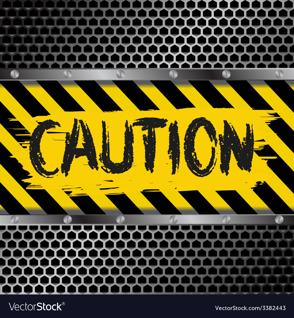 Caution Royalty Free Vector Image - VectorStock