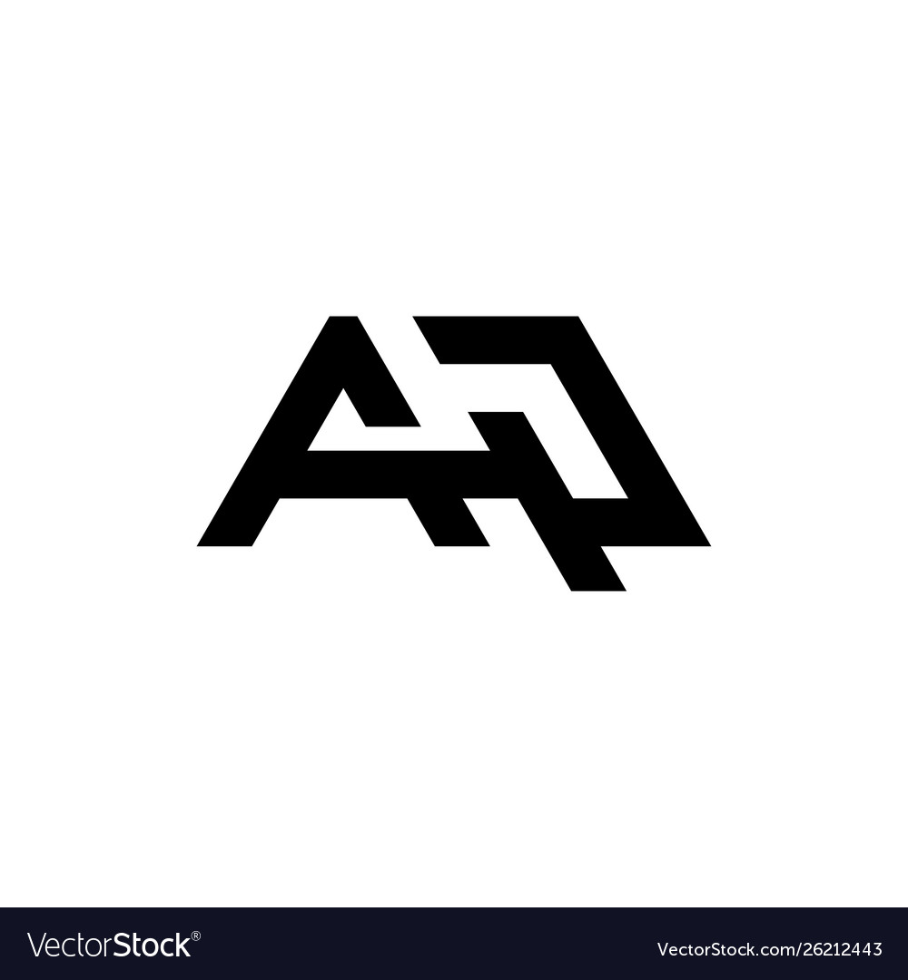 Initials logo template Royalty Free Vector Image