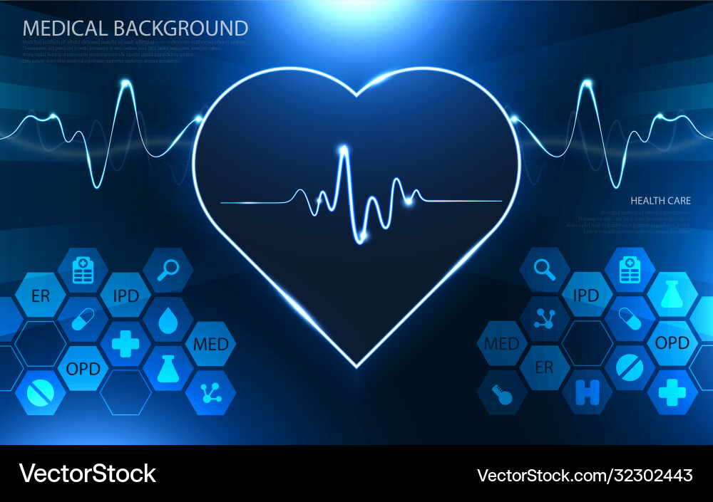 Modern medical technology and innovation concept Vector Image