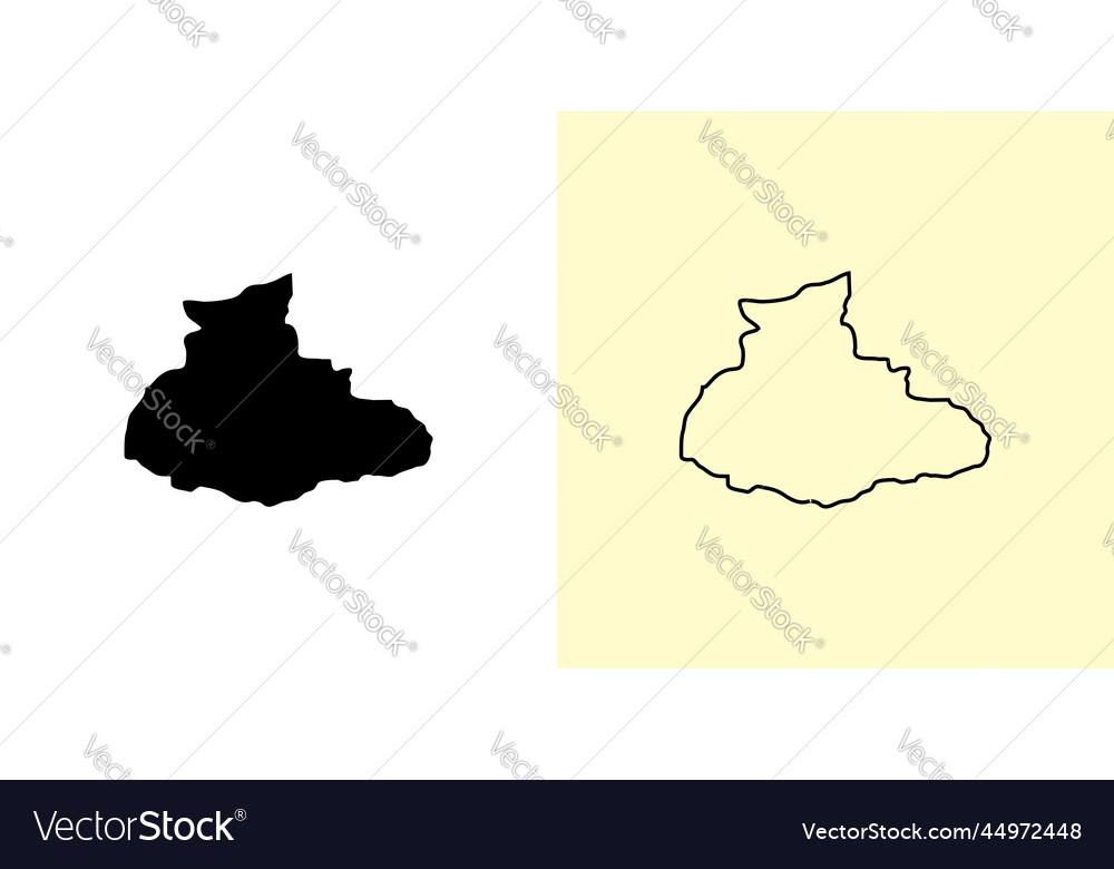 Badghis map afghanistan asia filled and outline Vector Image Badghis map afghanistan asia filled and outline Vector Image