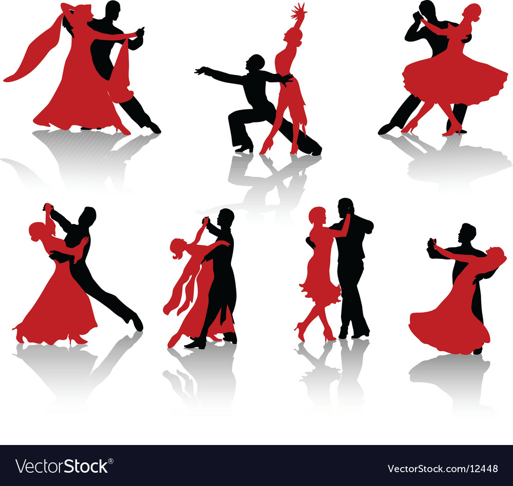 Dancing Royalty Free Vector Image - VectorStock