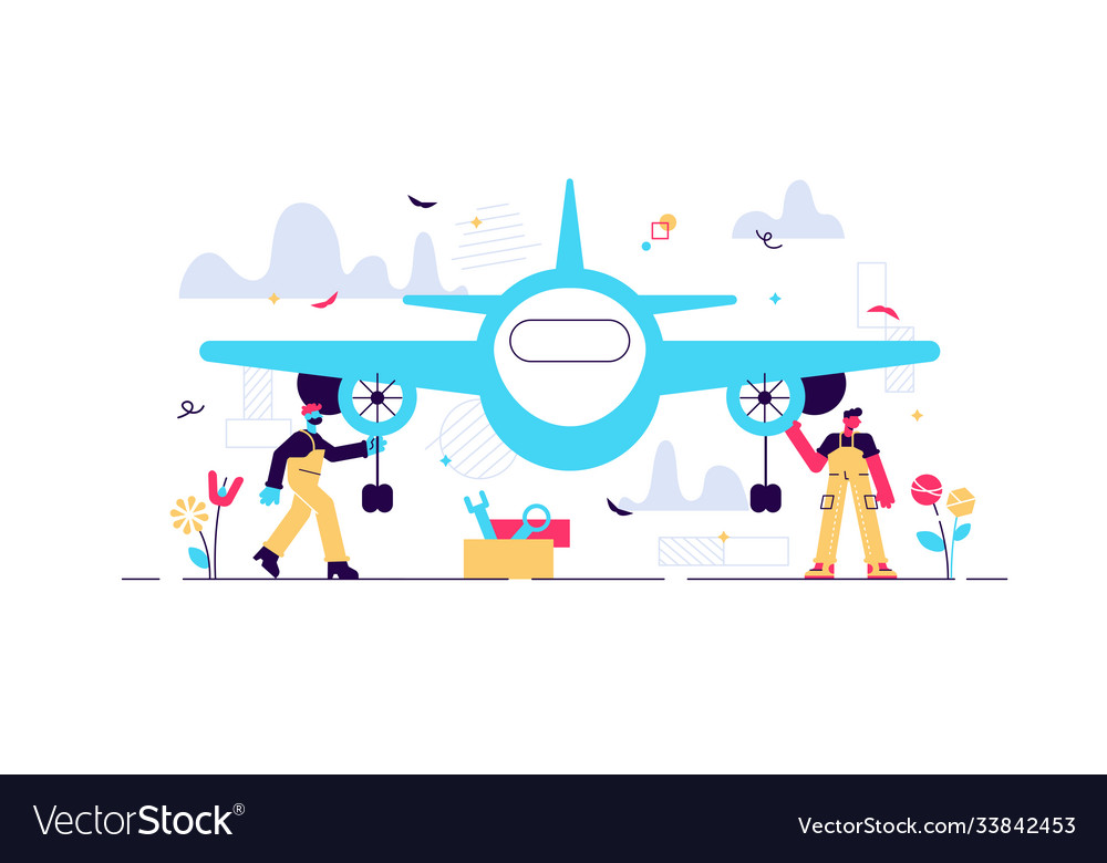 Aerospace engineer Royalty Free Vector Image - VectorStock