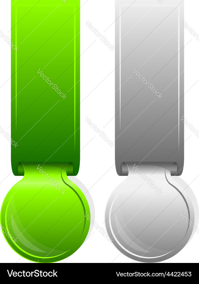 Collection stickers with curled up edge Royalty Free Vector