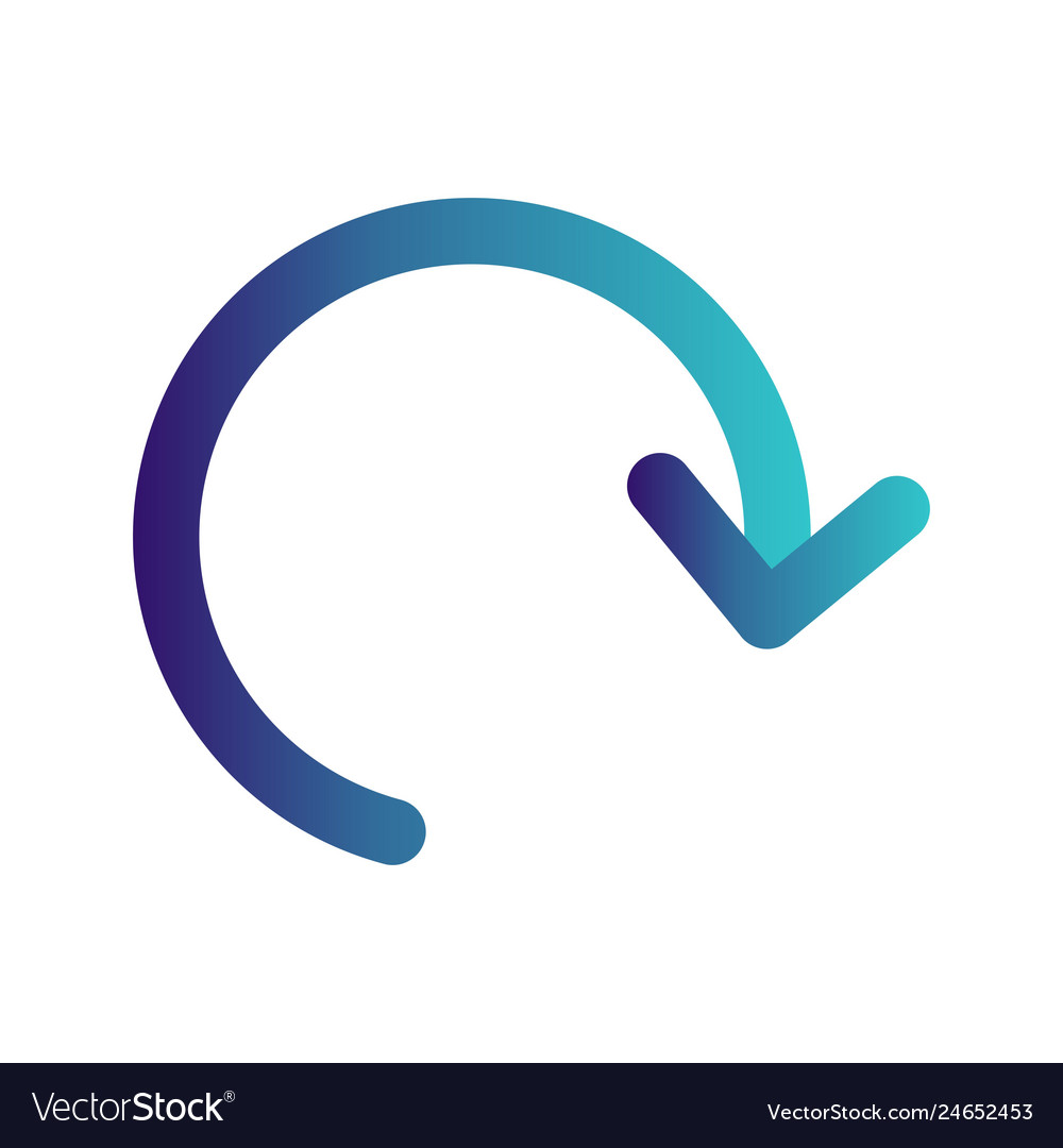 Refresh icon Royalty Free Vector Image - VectorStock