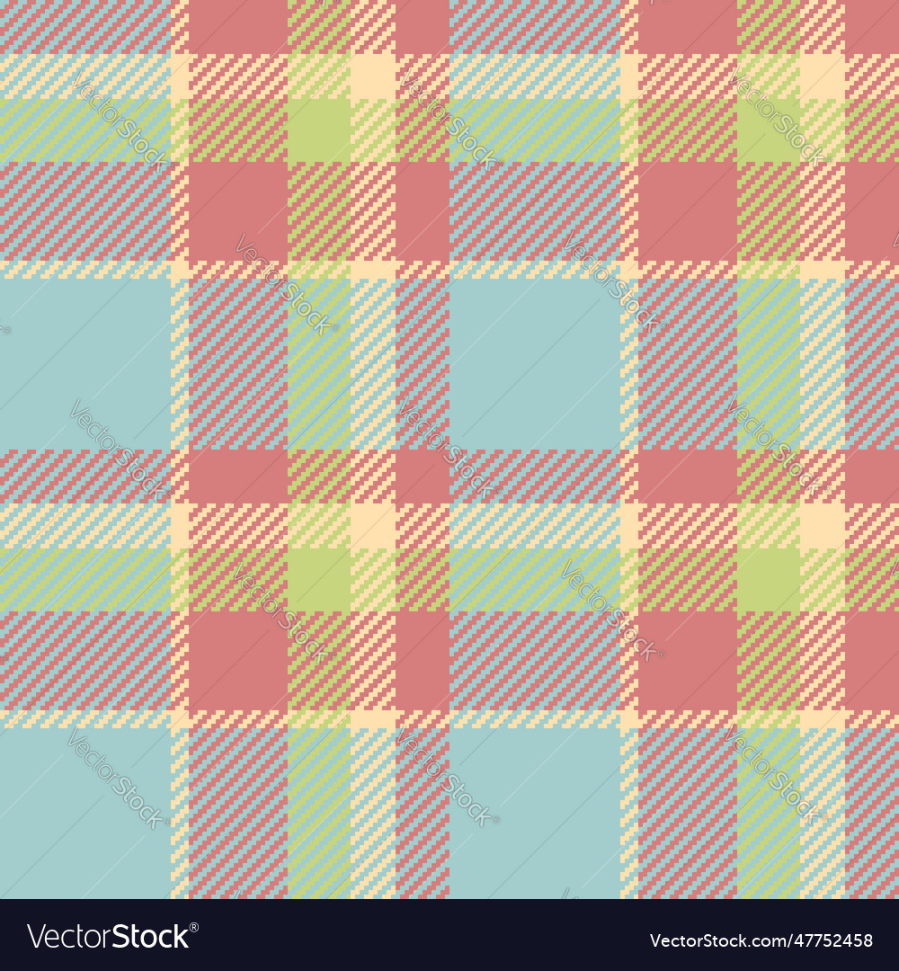 Background tartan of plaid check pattern Vector Image