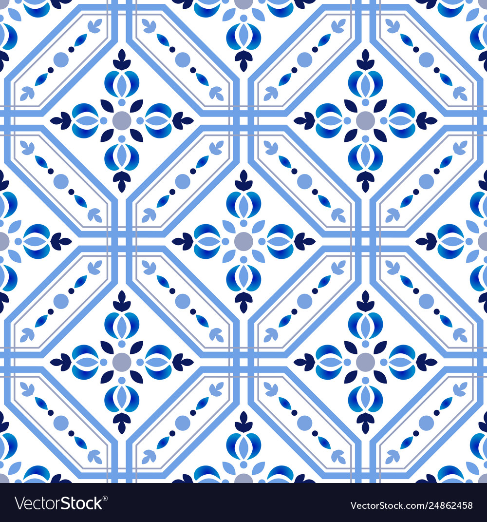 Tile pattern seamless Royalty Free Vector Image