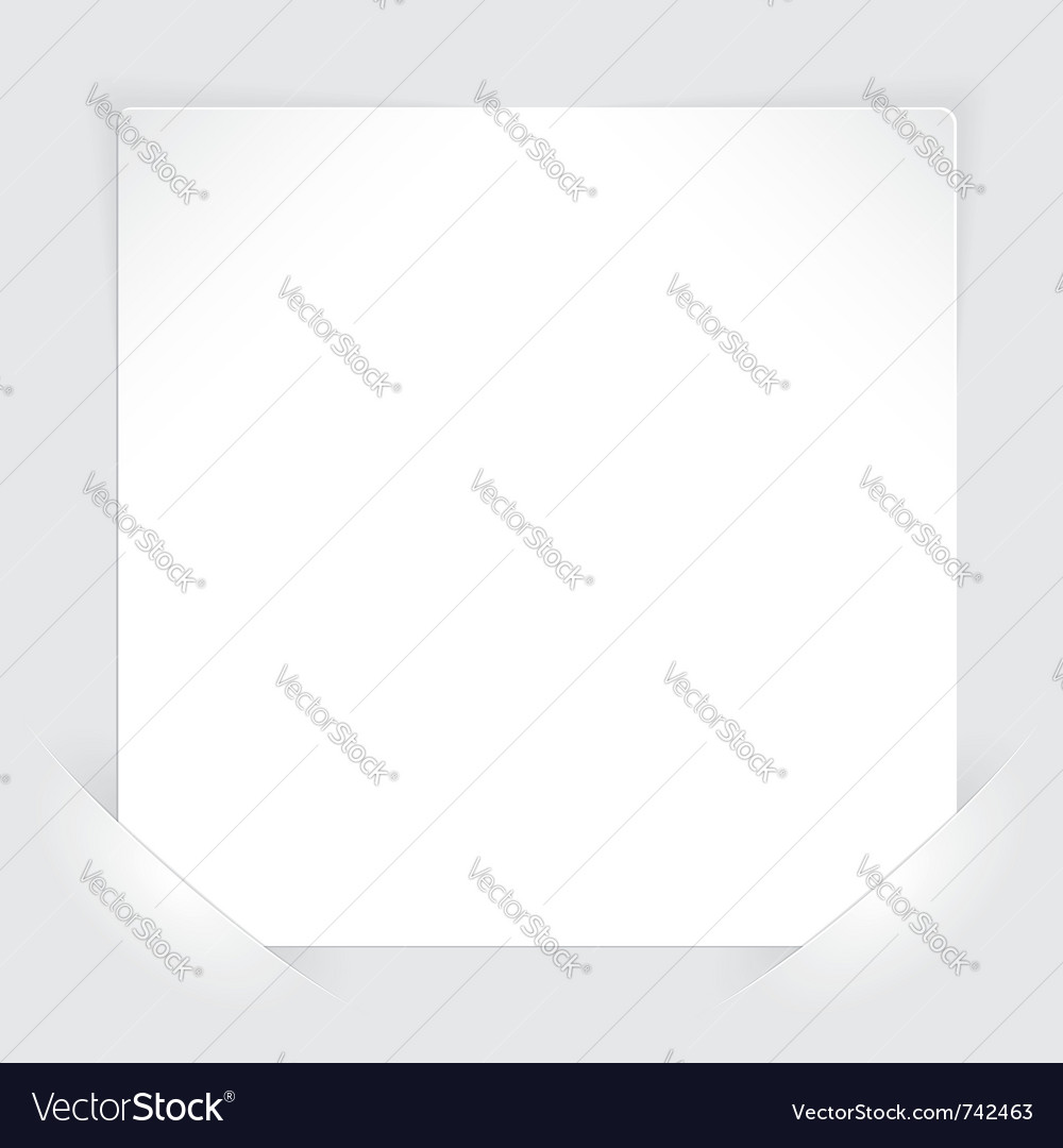Sheet paper Royalty Free Vector Image - VectorStock