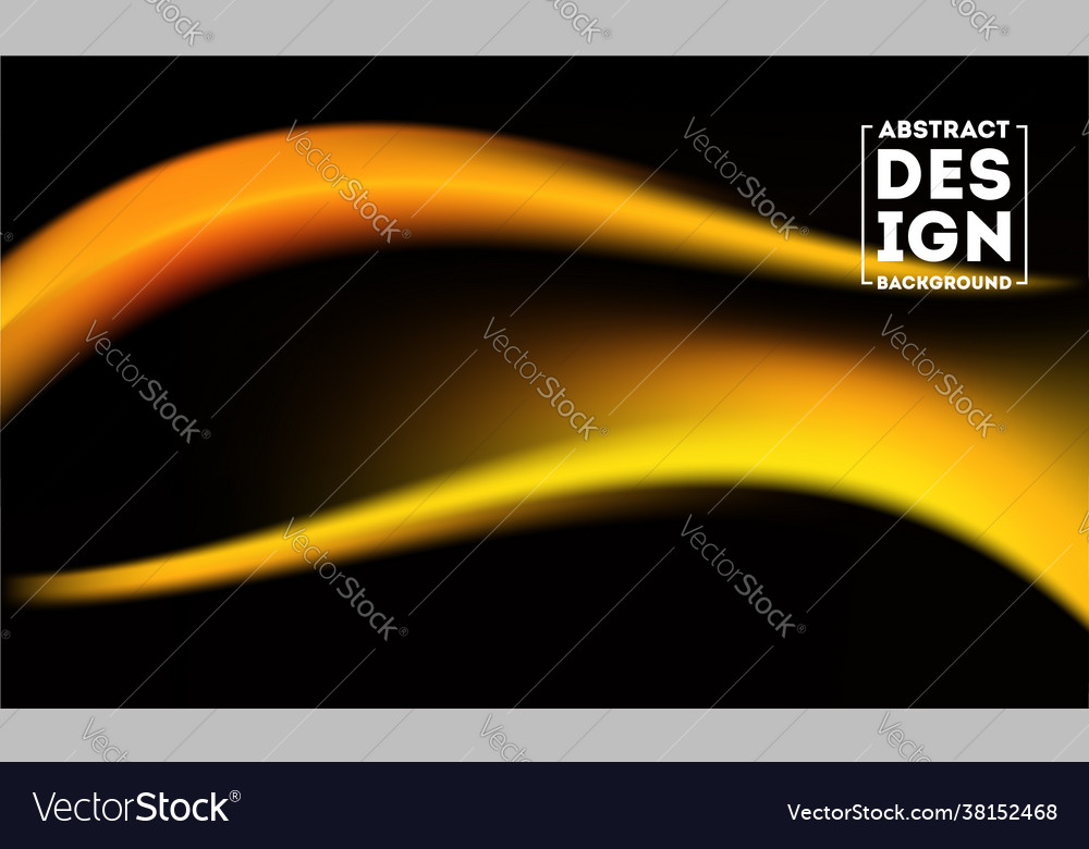 Dynamic abstract yellow orange texture background Vector Image Dynamic abstract yellow orange texture background Vector Image