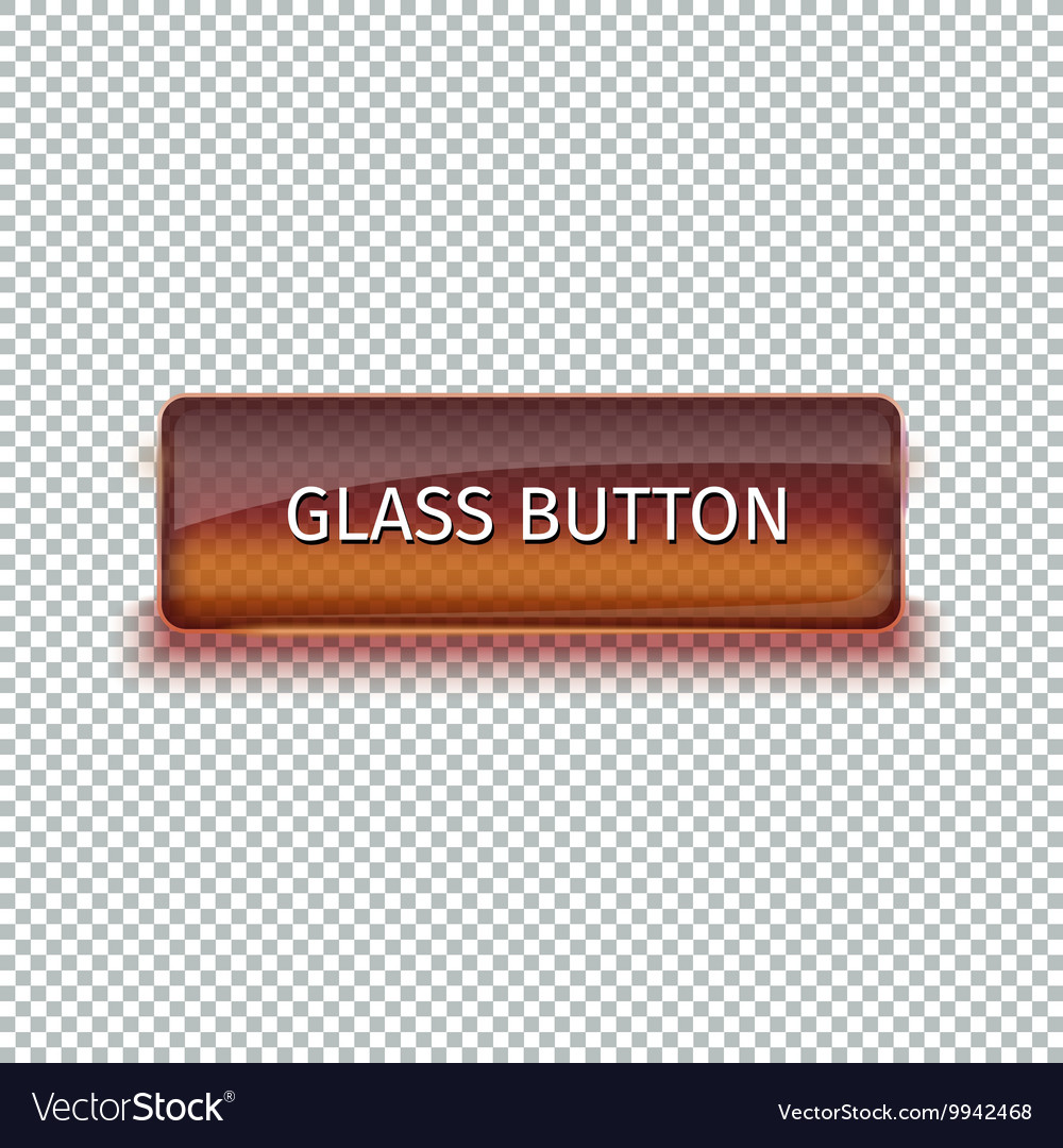 Set of colored glass buttons for web interface Vector Image
