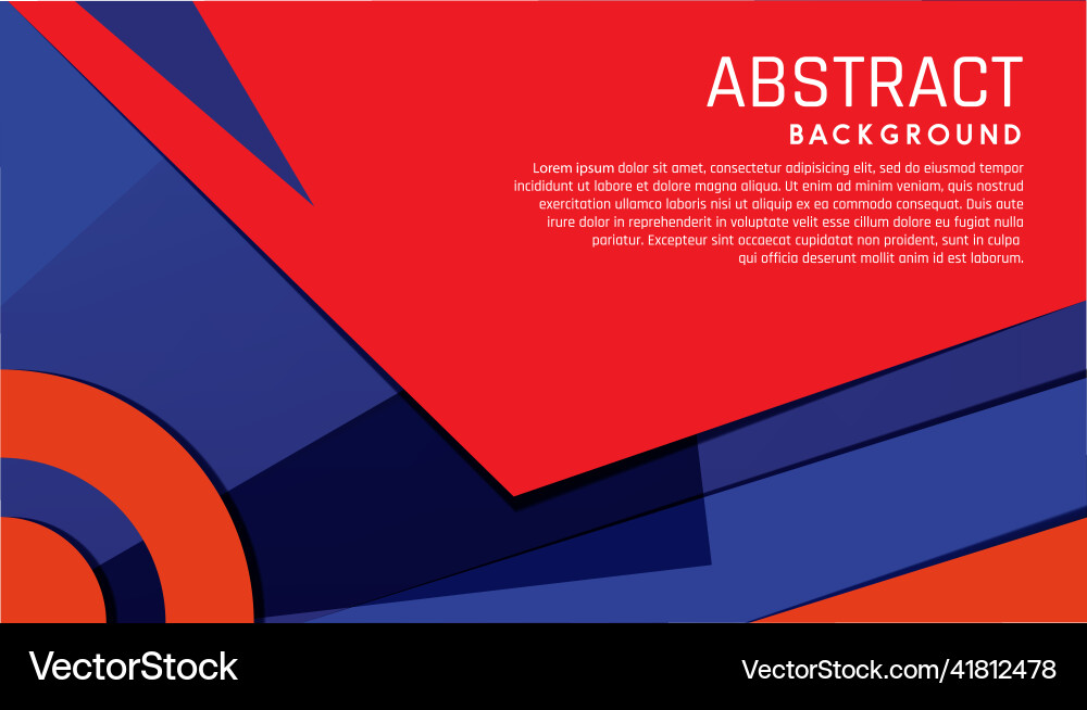 Colorful abstract banner background design Vector Image