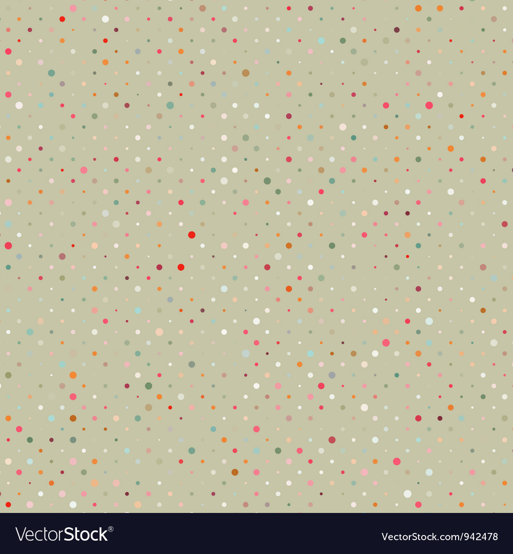 Polka dots pattern background Royalty Free Vector Image