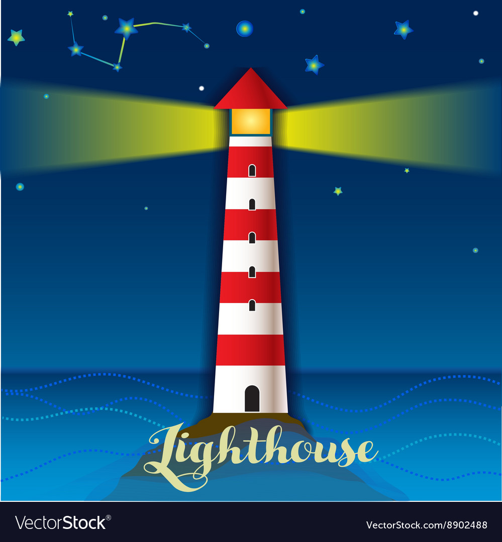 Lighthouse Royalty Free Vector Image - VectorStock