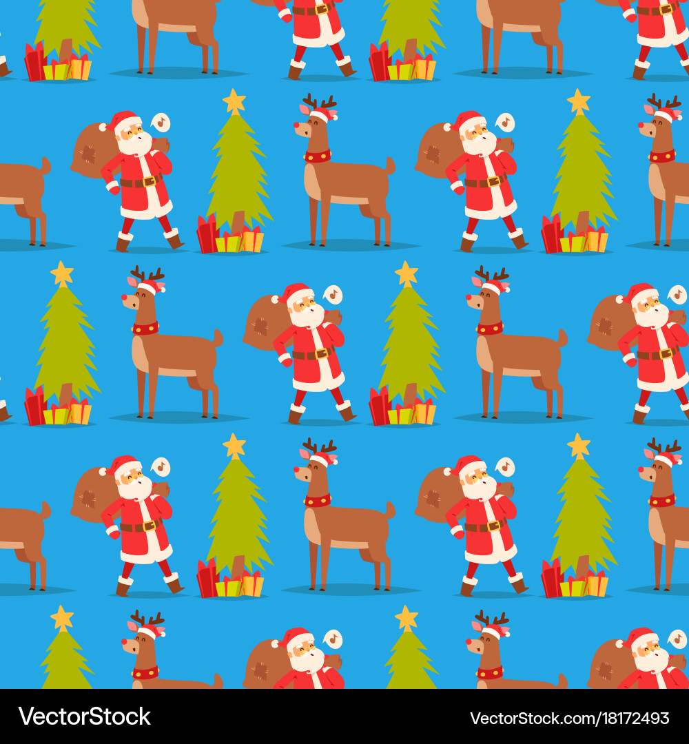 Christmas santa claus Royalty Free Vector Image