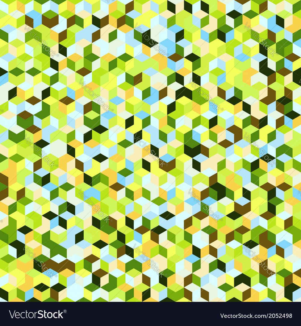 Abstract mosaic pattern Royalty Free Vector Image
