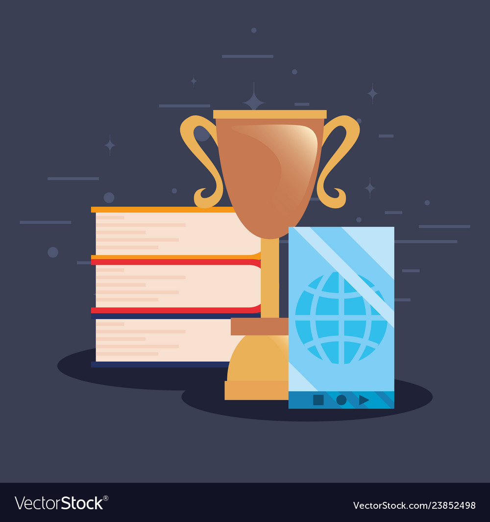Online education concept Royalty Free Vector Image