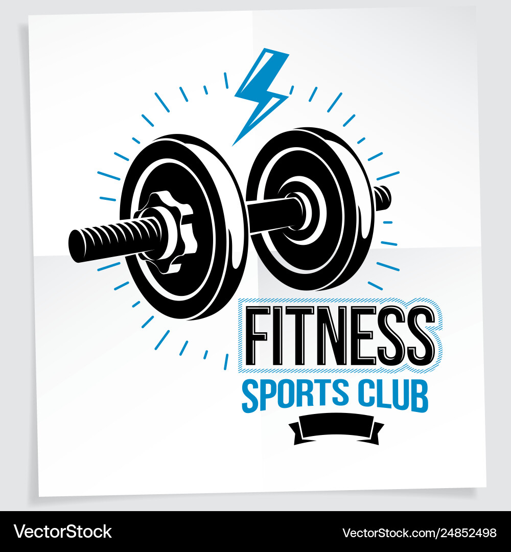 Sport popularization inspirational poster made Vector Image