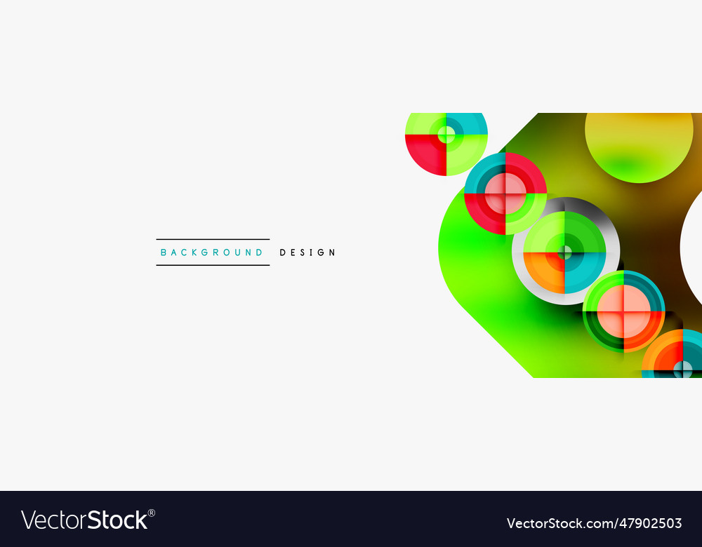 Circle pattern background abstract backgrounds Vector Image