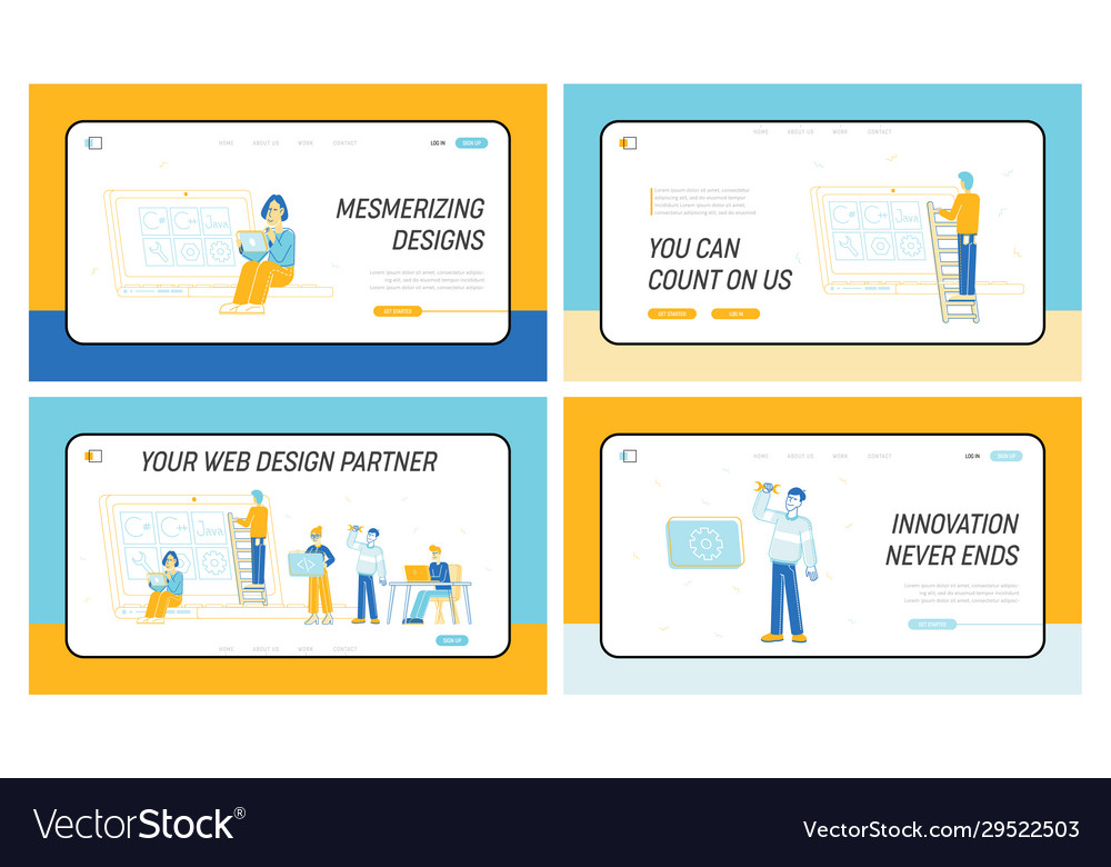 Professional experts front end development website