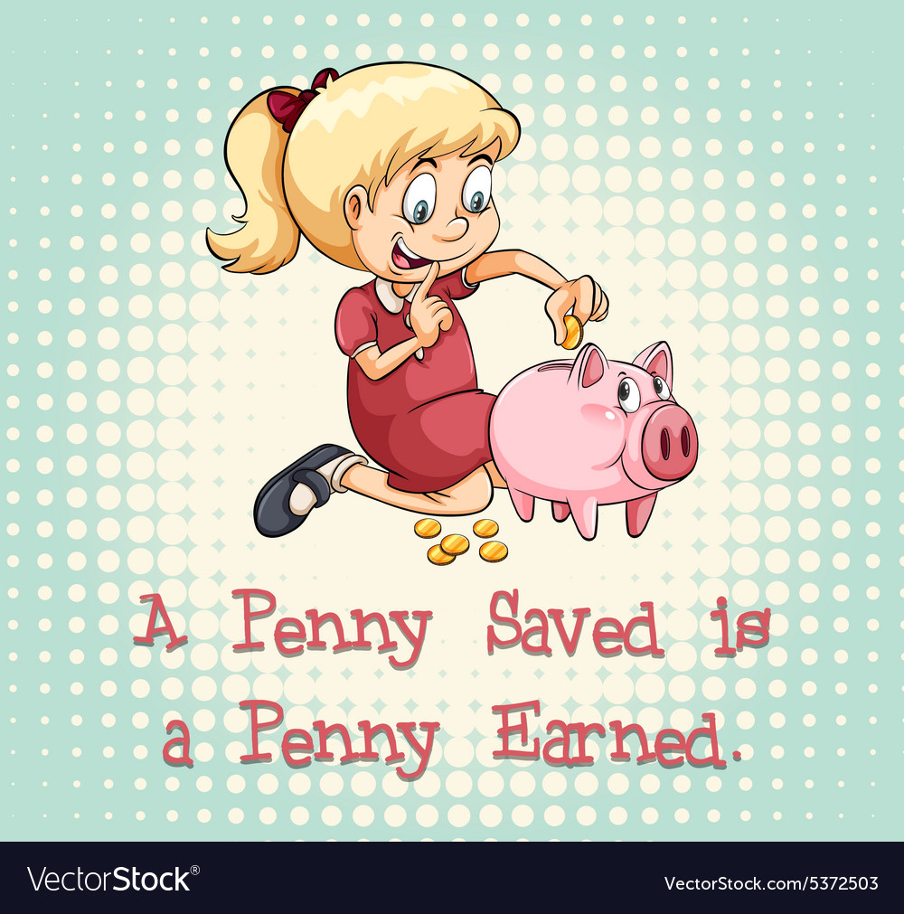 Saving Royalty Free Vector Image - VectorStock