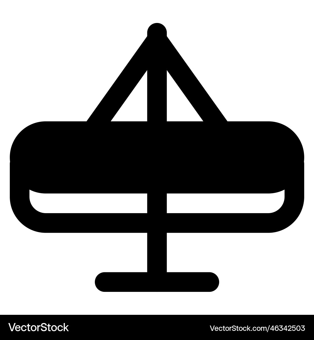 Self propelled heavy lift airplane Royalty Free Vector Image