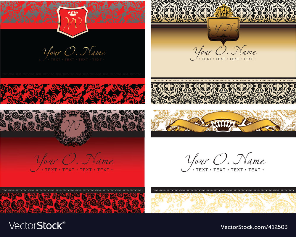 Title frames Royalty Free Vector Image - VectorStock