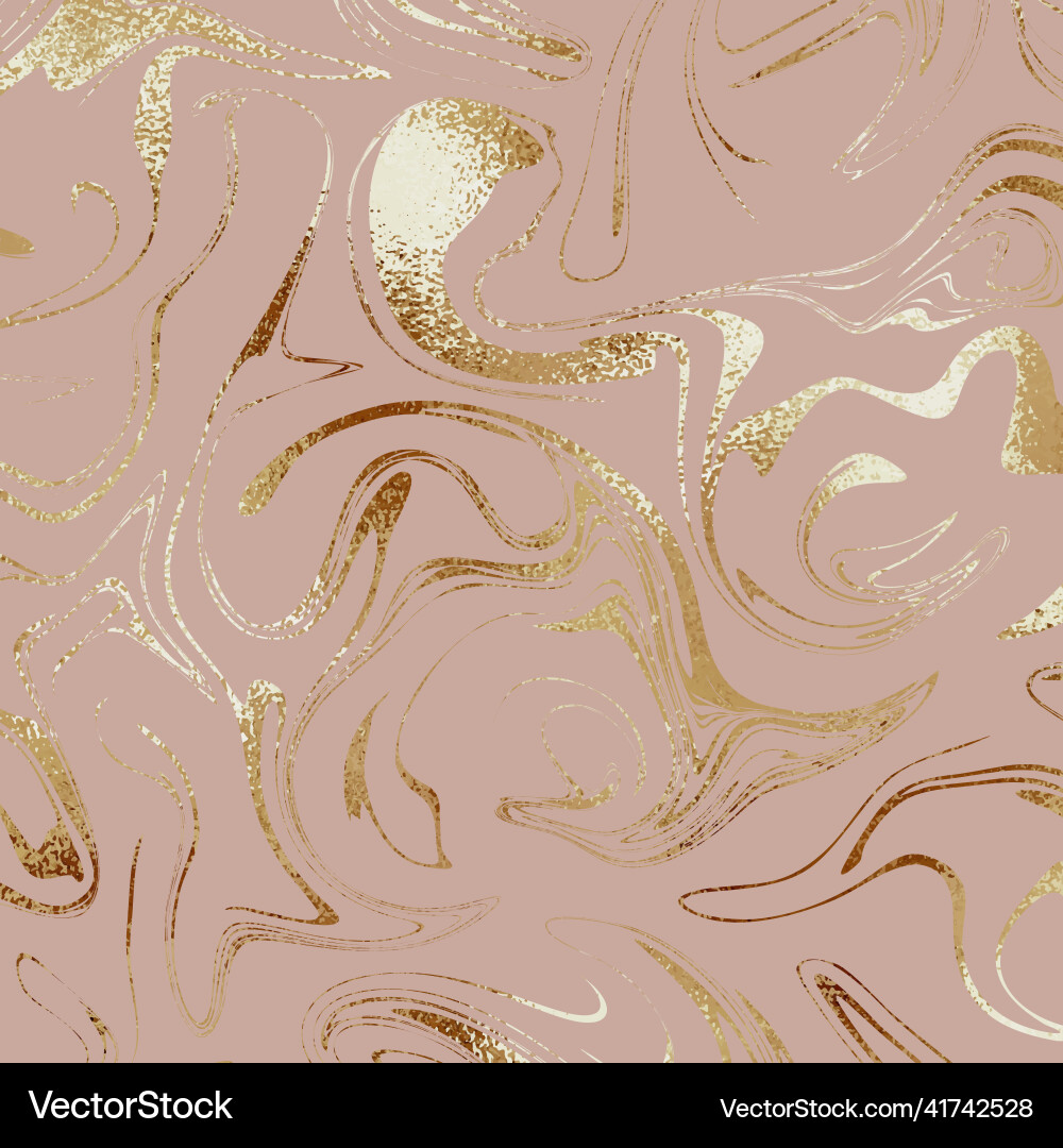 Rose marble texture with rose gold marble Vector Image