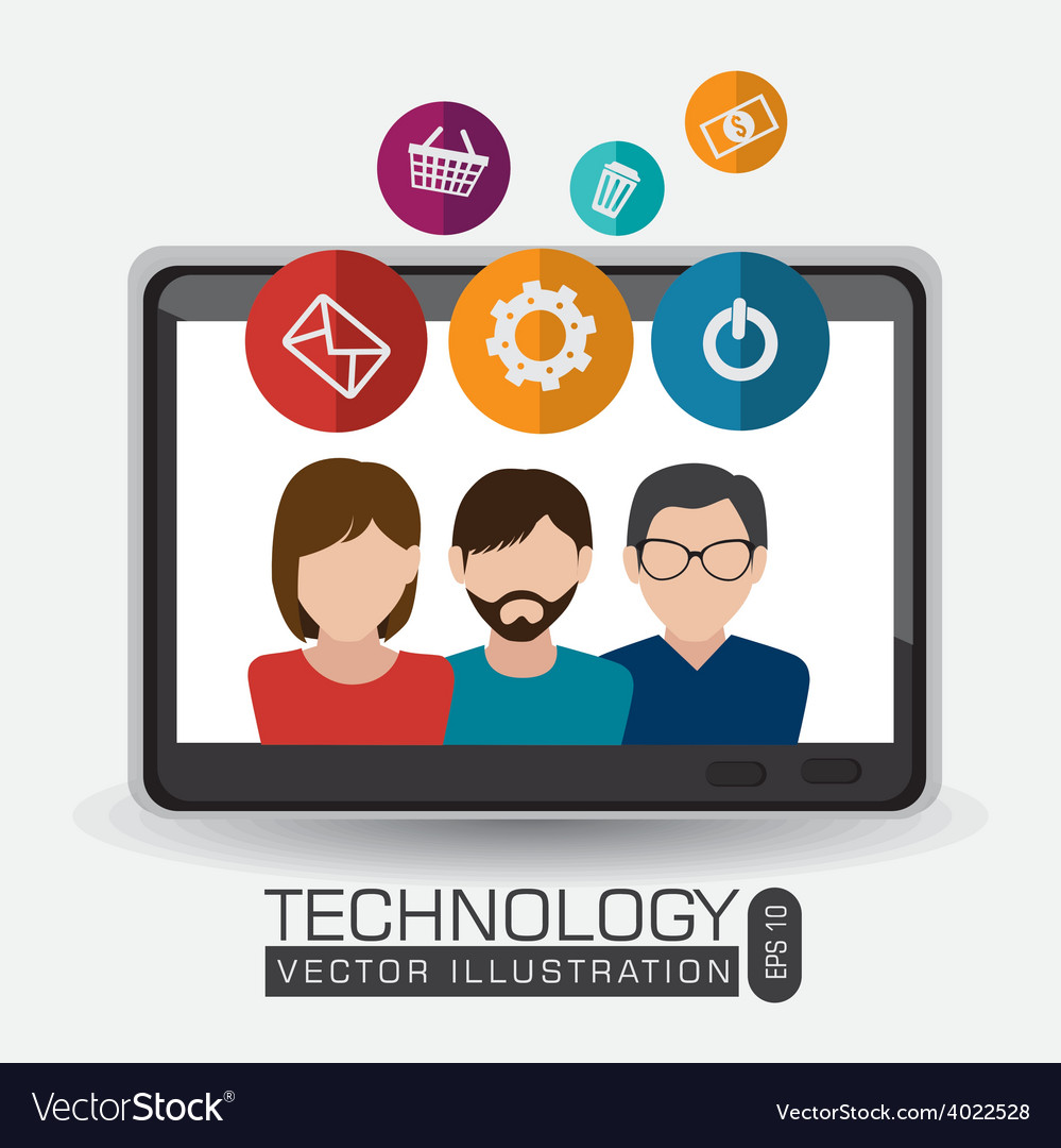 Technology design Royalty Free Vector Image - VectorStock