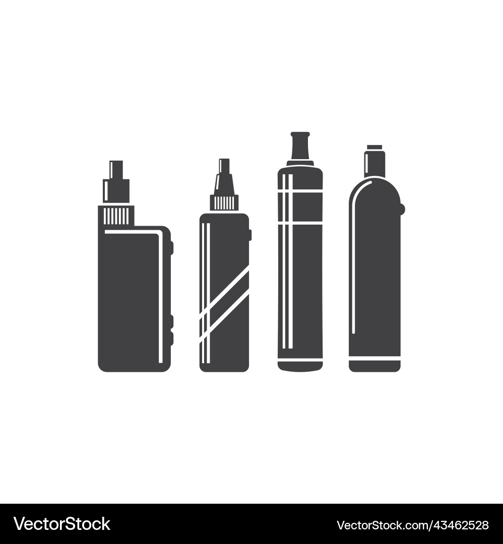 Vapor or vape logo Royalty Free Vector Image - VectorStock