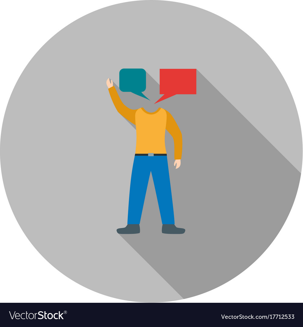 Talkative Royalty Free Vector Image - VectorStock