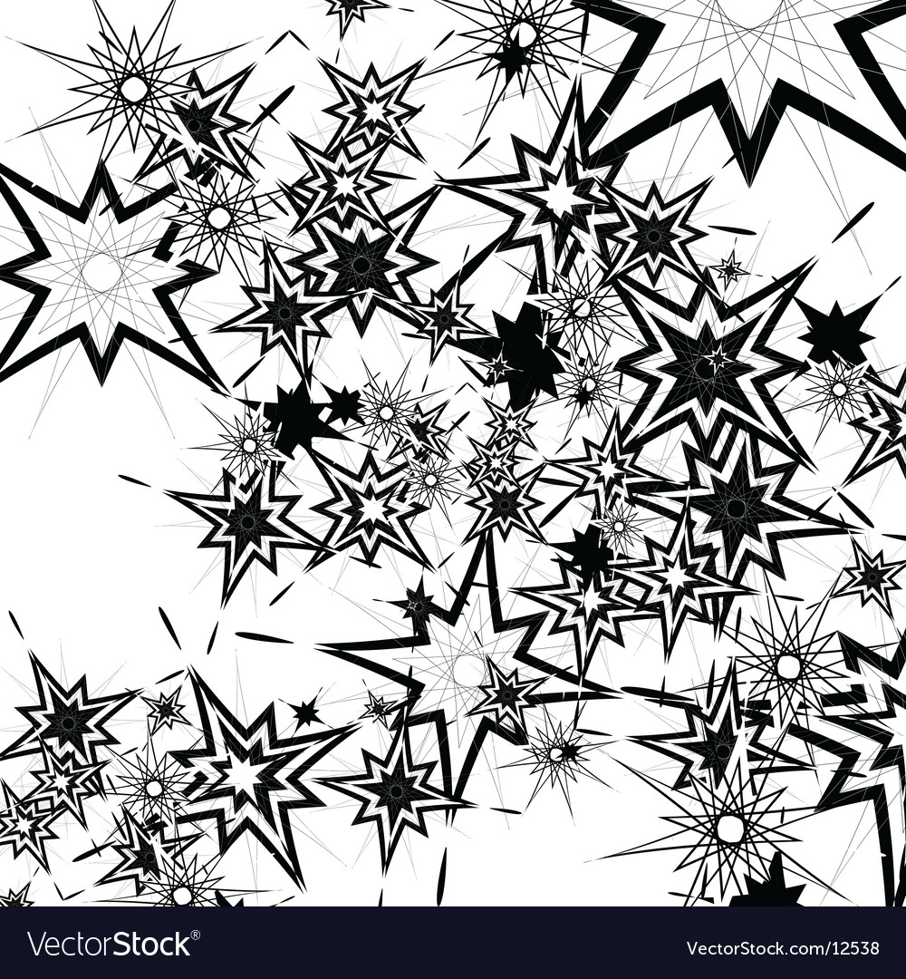Star pattern Royalty Free Vector Image - VectorStock