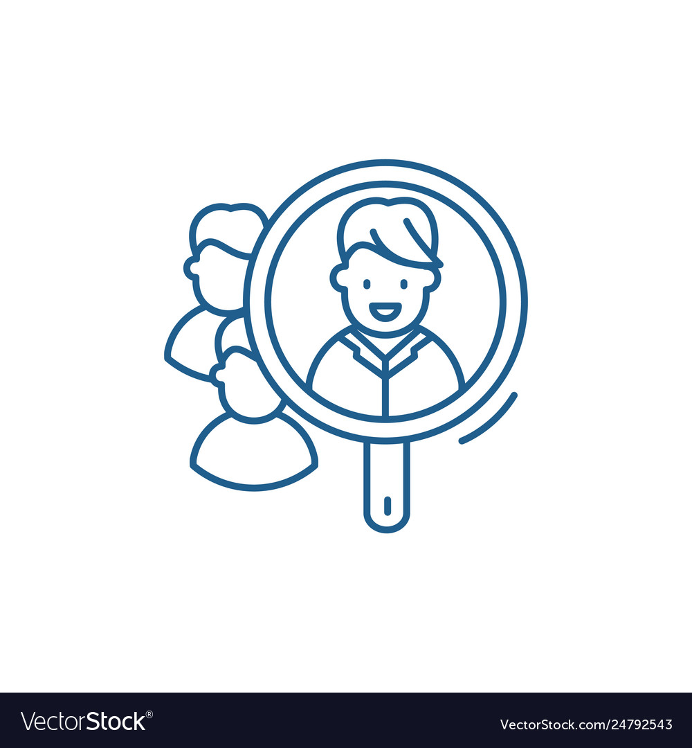 Consumer research line icon concept Royalty Free Vector Consumer research line icon concept Royalty Free Vector