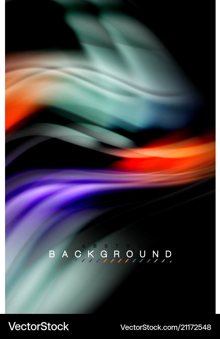 Fluid liquid colors design colorful marble Vector Image