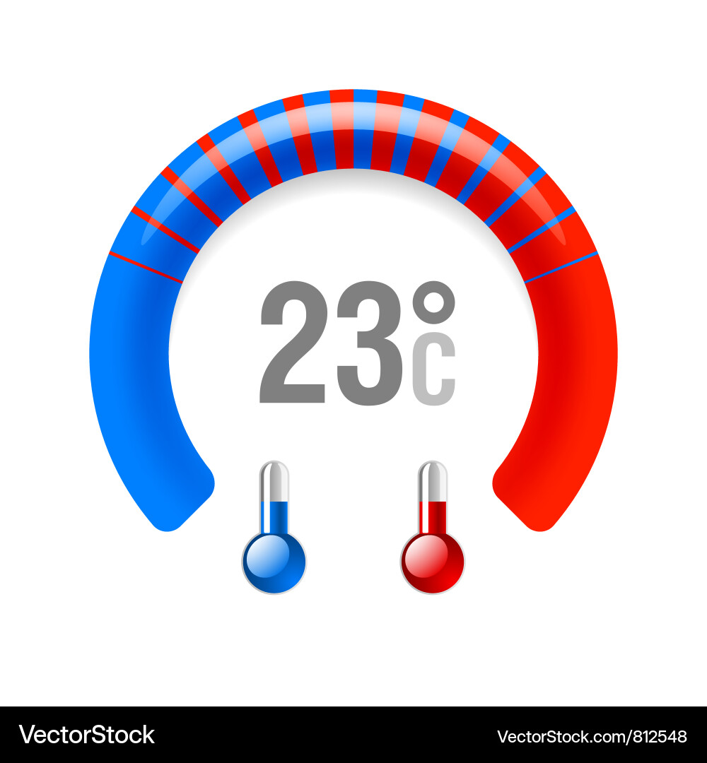 Thermometer Royalty Free Vector Image - VectorStock