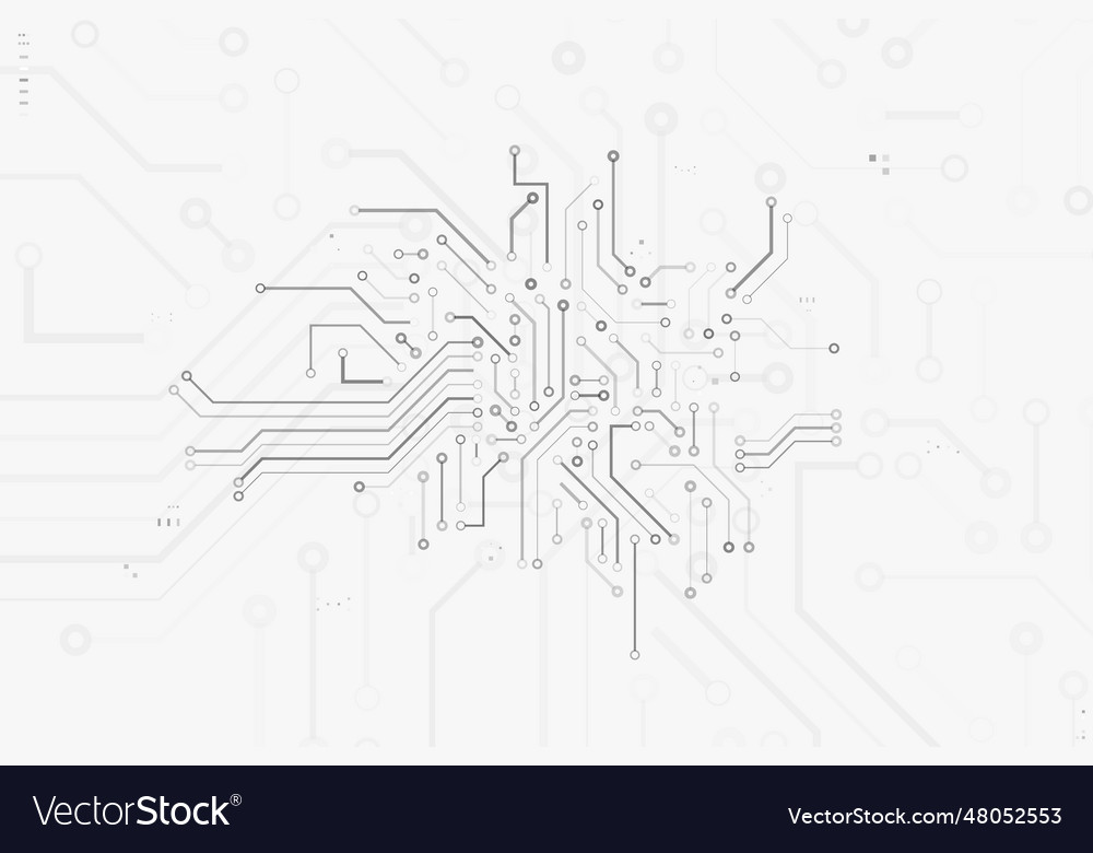 Computer circuit board texture Royalty Free Vector Image