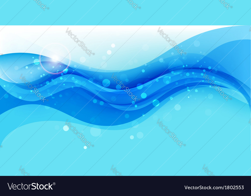 Wave background Royalty Free Vector Image - VectorStock