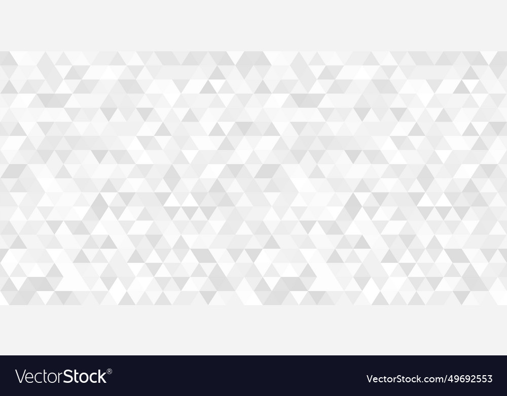 White triangular seamless texture Royalty Free Vector Image